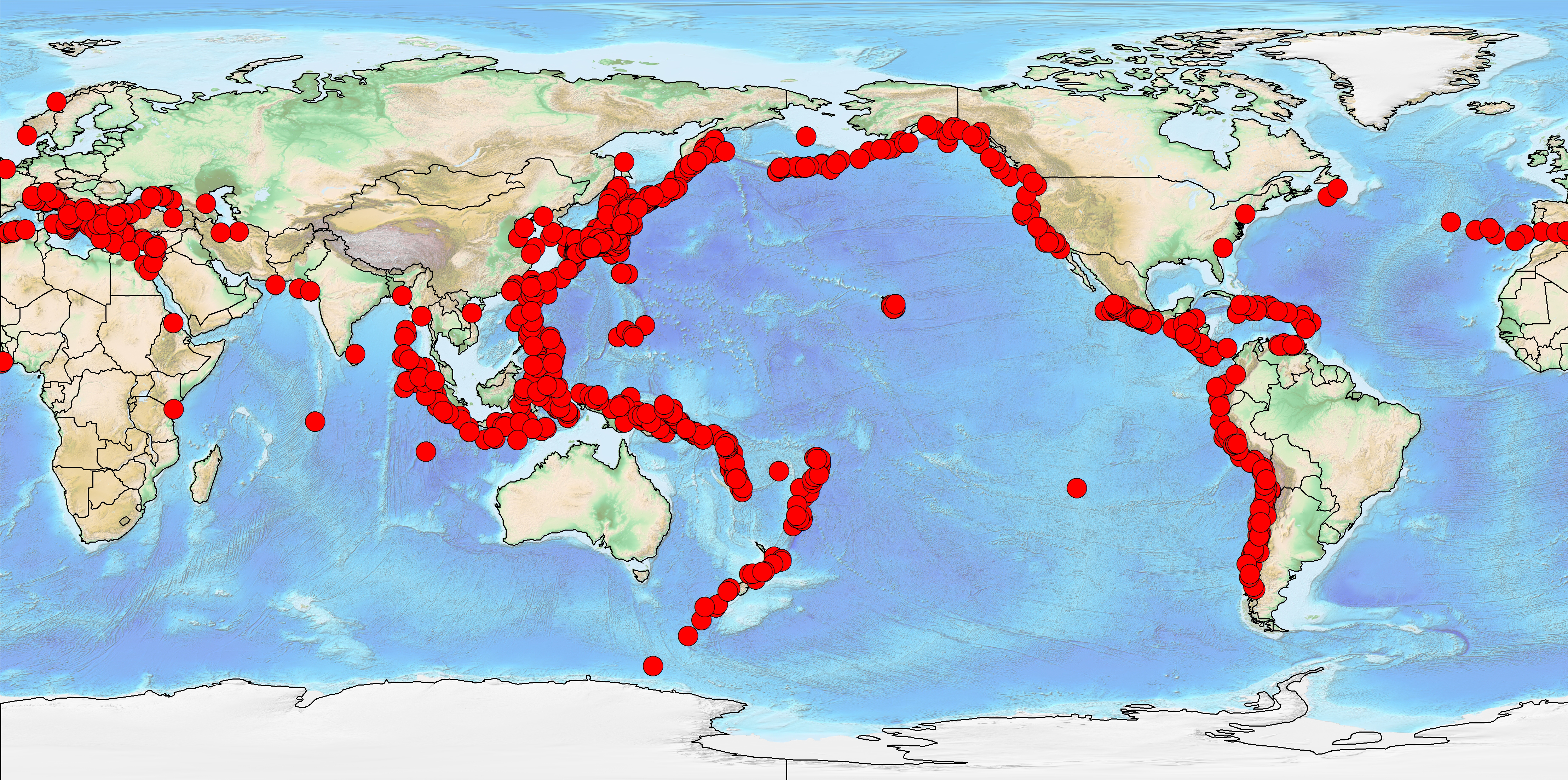 tsunami distribution