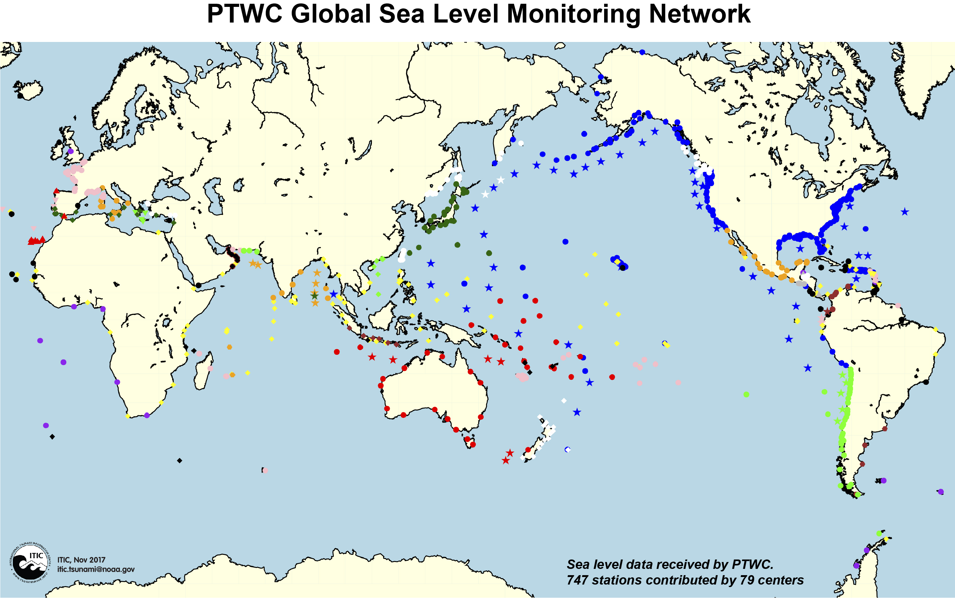 Sea Level Monitors - International Tsunami Information Center