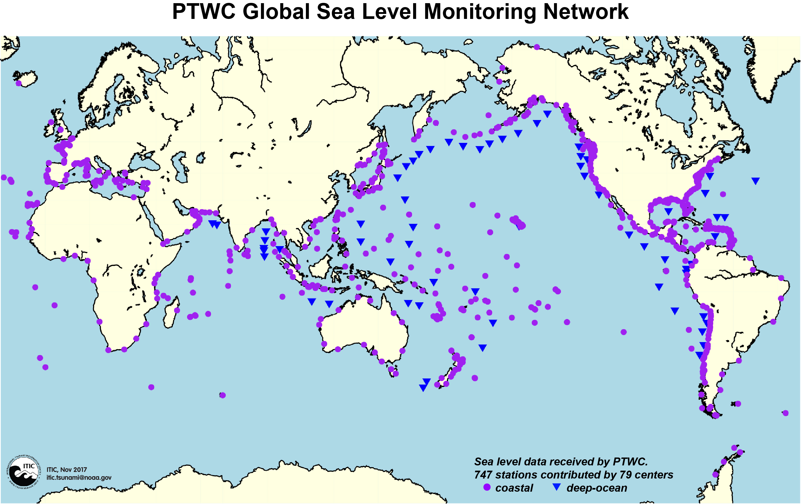 Sea Level Monitors - International Tsunami Information Center